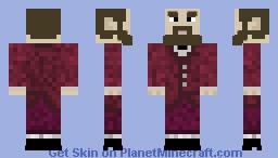 Man Wearing Robe Minecraft Skin