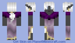 Dark Elf Female Minecraft Skin