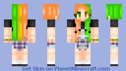 Coookie | Gummy Worm Girl ♡ Minecraft Skin