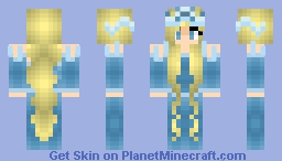 Snow Princess Minecraft Skin