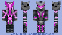 Nova Op's Spartan Purple 'Trinity' Minecraft Skin