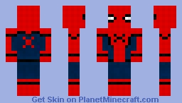 SpiderMan (MCU Version) Minecraft Skin