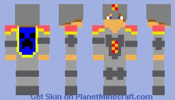 Hunger games Knight Minecraft Skin