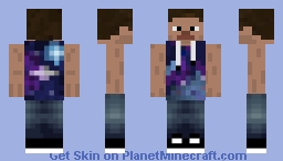 Summer Steve (Removable clothes) Minecraft Skin
