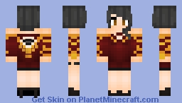 Cinder Fall (Request) Minecraft Skin