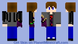 The Black Dragon Emperor Minecraft Skin