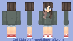 Just Green//Elle Minecraft Skin