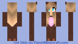Bear Girl Minecraft Skin