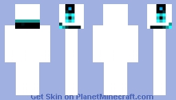 Neon Creeper Minecraft Skin