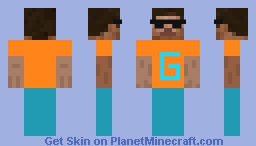 A Cool Guy Skin Minecraft Skin