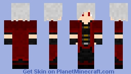 Dante Devil May Cry Minecraft Skin