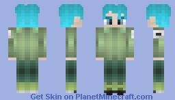 Future Trunks (No Jacket) [Dragonball Super] Minecraft Skin
