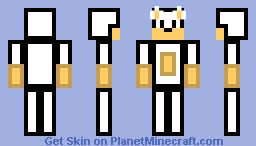 white fox Minecraft Skin