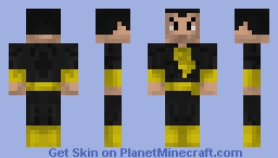 Black Adam Minecraft Skin