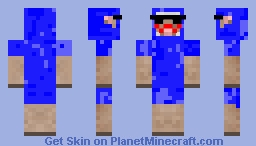 Blue Sheep Minecraft Skin