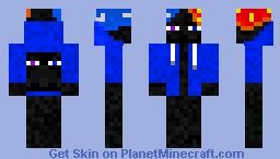 Elemental enderman Minecraft Skin