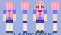 Merab | Female | 3-pixel arm | Request ~ FutureDiary Minecraft Skin