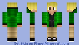 Green Jacket Minecraft Skin