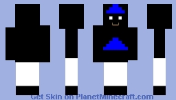 Blue Triangle Minecraft Skin