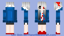 Sans Girl Undertale Minecraft Skin