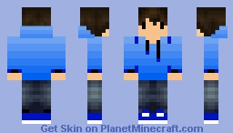 Blue boy chibi Minecraft Skin
