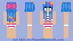 numeko miefwa swim wear Minecraft Skin