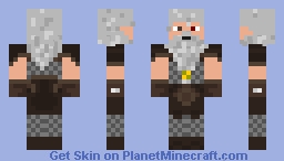 Old Dwarf Minecraft Skin