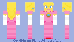 Super Mario | Princess Peach Minecraft Skin