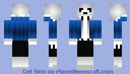 Sans Undertale Minecraft Skin