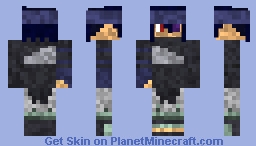 Sasuke Uchiha without cloak Naruto The Las Minecraft Skin