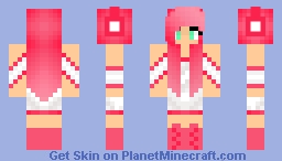 Pink Girl Minecraft Skin