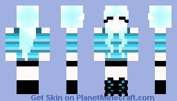Blue Minecraft Skin