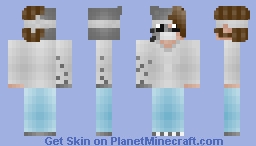 Kawaii Olav Totoro Minecraft Skin