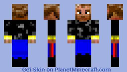Serious Guy Minecraft Skin