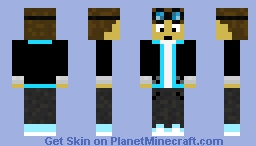 My version Of DanTDM Minecraft Skin