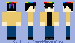 Keith Richards (The Rolling Sones) Minecraft Skin