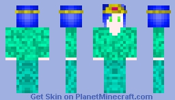 Mermaid Princess Minecraft Skin