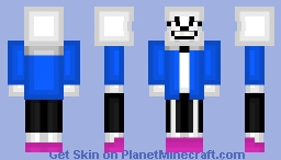Sad Sans Minecraft Skin