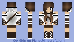 archer pvp girl Minecraft Skin