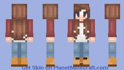 Baseball tee Minecraft Skin