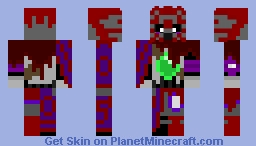 The Red Reaper - Realm War Armour Minecraft Skin