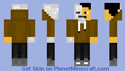 Skeleton - Human Minecraft Skin