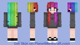 Much Color Minecraft Skin