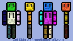 Colors Minecraft Skin