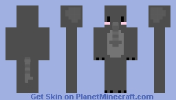 cute kawaii elephant Minecraft Skin