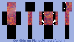 Colored pixelated body design Minecraft Skin
