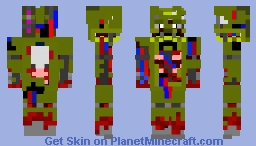 Springtrap Minecraft Skin