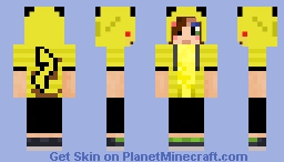 Pikachu Girl Minecraft Skin