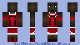 Flu game Michael Jordan Minecraft Skin
