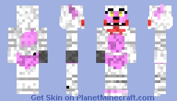 Mangle [Fixed] [Fnaf Skin Week] Minecraft Skin